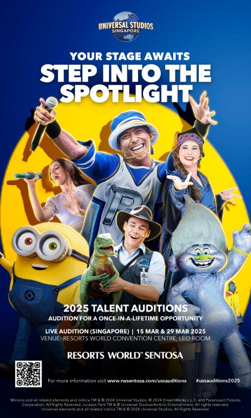 Dancers wanted - Casting Now - Universal Studios Singapore